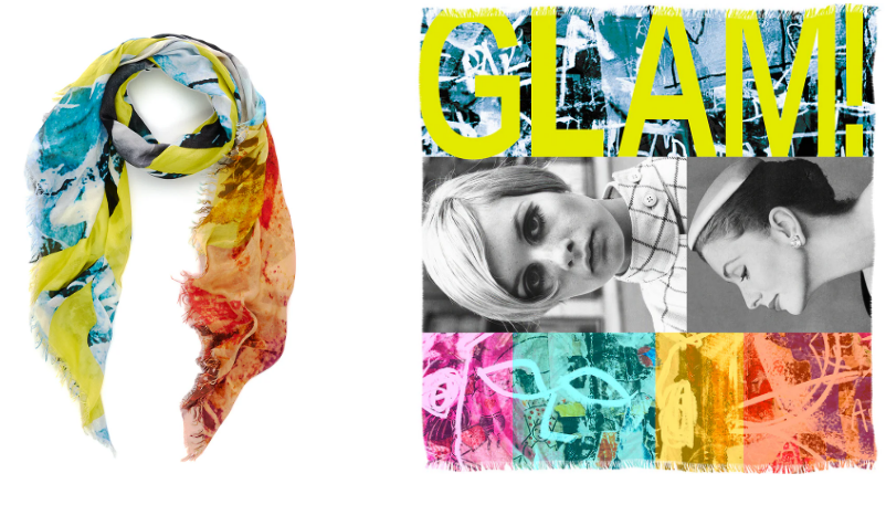 Suzi Roher Glam Scarf – Carla Shoes and Accessories