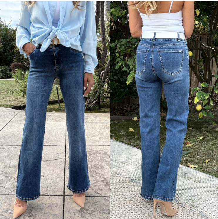 Bevy Flog Gabby Denim Jeans – Carla Shoes and Accessories